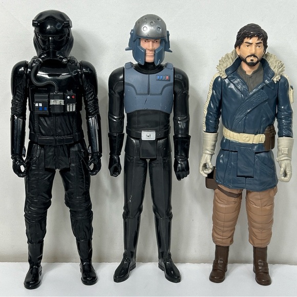 Hasbro | Toys | Star Wars Action Figure Lot Fighter Pilot Captain ...